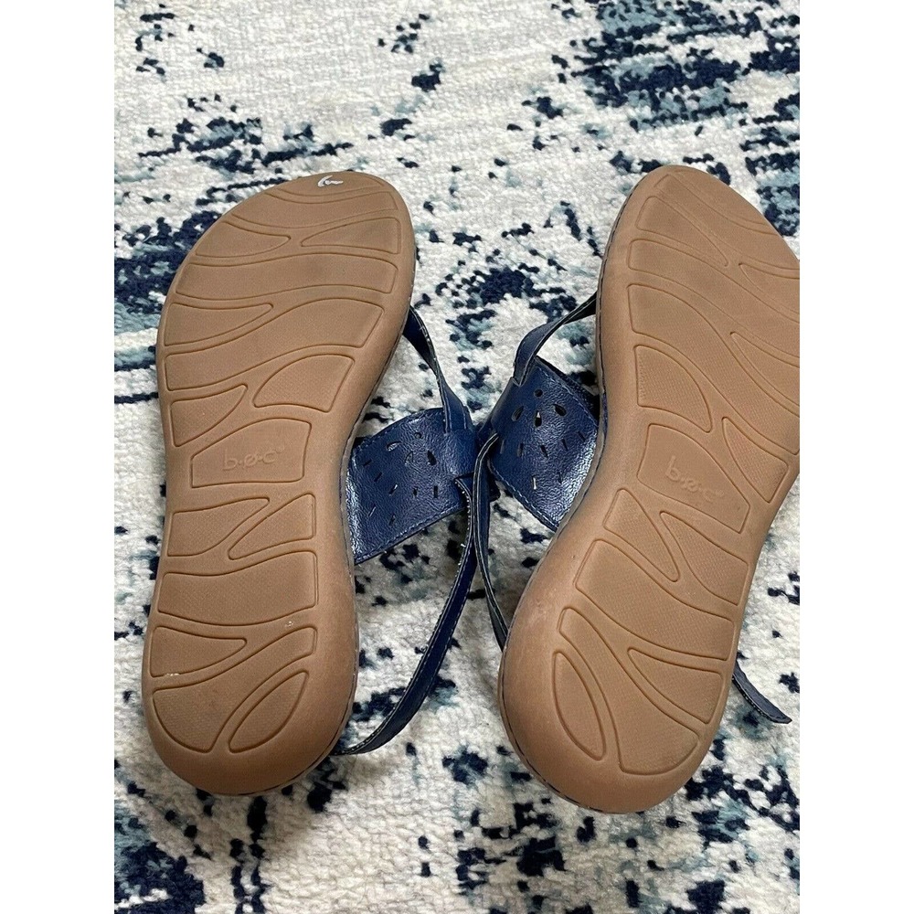 Womens Born Concept Sandal Shoes Blue Slingback Flat … - Gem